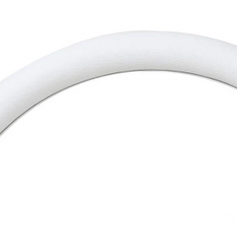 Buy 14-Inch White Vinyl Half Wrap for Big Rigs - Shop Now