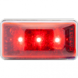 Buy 3 LED Red Marker & Clearance Light with 180° Female Barrels