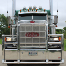 Buy Peterbilt 357/378/379 16" Bumper with Grille Guard - Shop Now