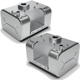 Buy 51-Gallon Rectangular Fuel Tank with Step - Rear Fill