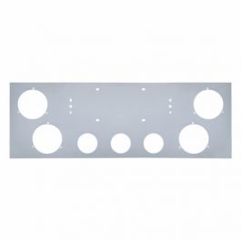 Buy Chrome Rear Center Light Panel with 4 & 2.5 Inch Cutouts