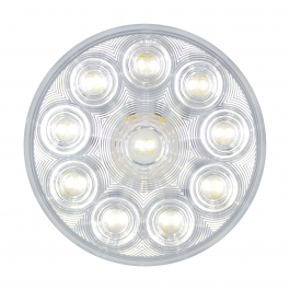 Buy 4-Inch Round White LED Back-Up Light - Big Rig Chrome Shop