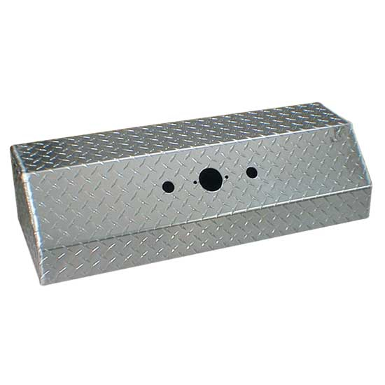 CSM Aluminum Air Line Box Diamond Plate With Single Electrical Plug ...