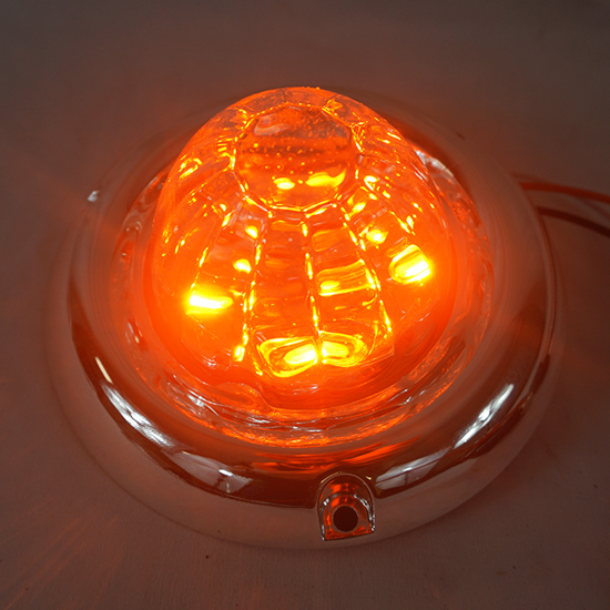 Legendary 3.5" Watermelon LED Light with Glass Lens & Bezel Flat