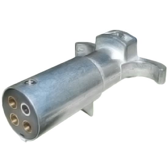 TPHD Heavy Duty 4-Way Plug: 12ft Coiled Air Hose Kit