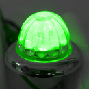 Legendary 1.5" Watermelon LED Light with Glass Lens & Stud Mount
