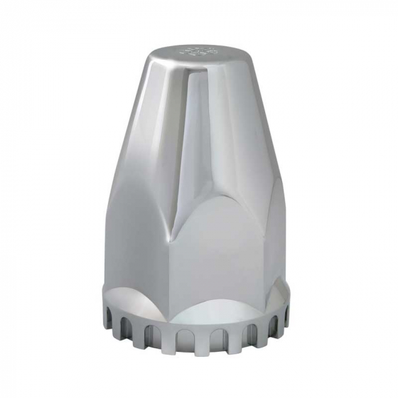 Chrome Plastic 33mm Semi Truck Lug Nut Cover