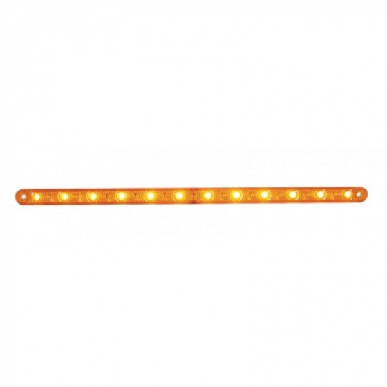 12" LED Ultra Slim Turn Signal Light Bar - Big Rig Chrome Shop