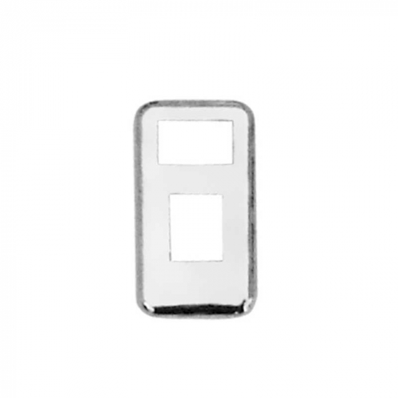 Buy Chrome Plastic Fuel Rocker Switch Cover for 2002+ Trucks