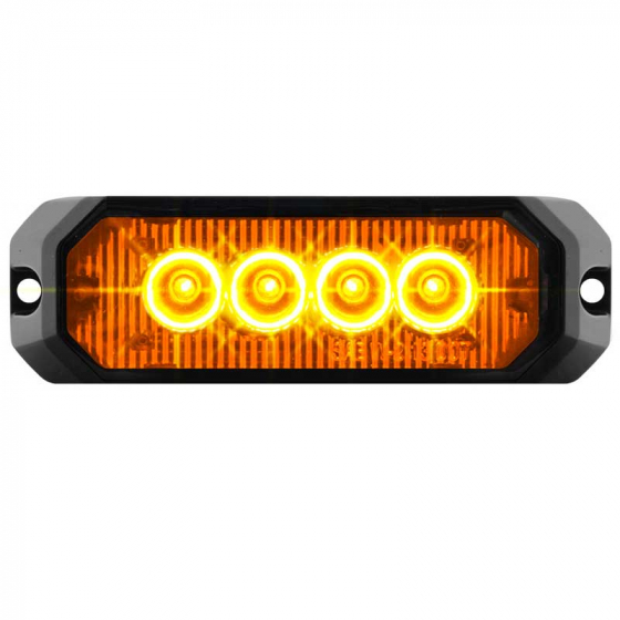 Buy 4" Rectangular LED Strobe Light - High Power | Big Rig Chrome