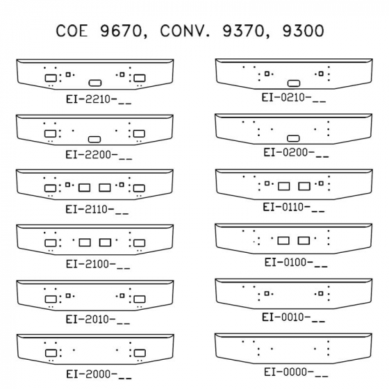 Buy Shop International COE 9670, 9370 & 9300 Bumpers Online