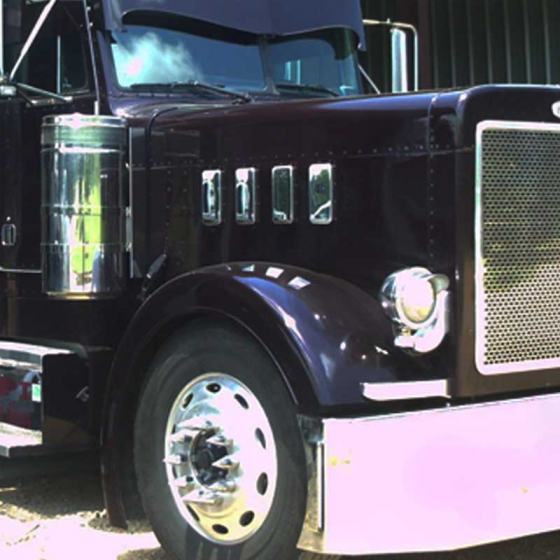 Peterbilt 379 Lowrider Fenders - 10" Rear Length | Big Rig Chrome