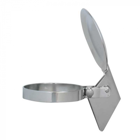 Chrome Plated Rain Cap for Muffler Stack - Big Rig Chrome Shop