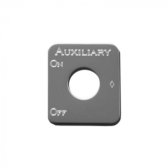 Buy Stainless Steel Auxiliary Switch Plate - Big Rig Chrome Shop