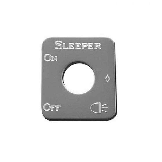 Buy Stainless Steel Sleeper Lights Switch Plate 70815