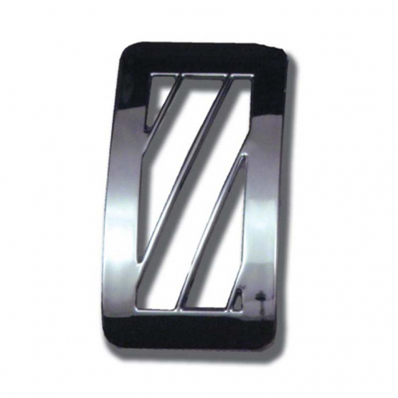 Chrome Defroster Vent Cover for 2001-2005 Peterbilt 370