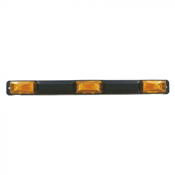 "16" 8 Diode LED ID Lamp for Semi Trucks - 4" 7 LED Marker"