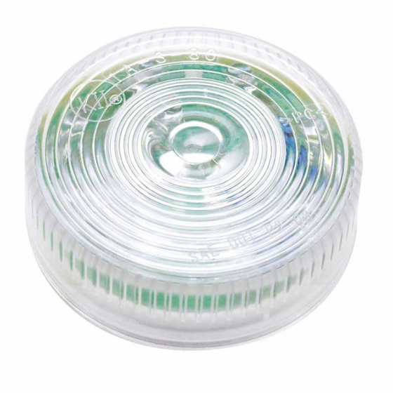 "13 Diode LED Marker Lamp: 9 LED 2" Round Light for Semi Trucks"