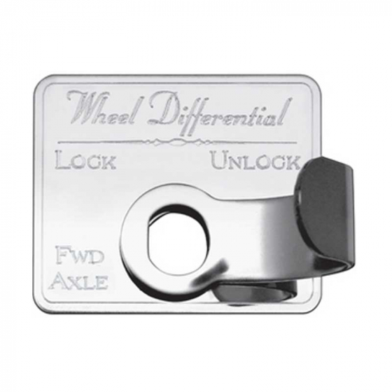 Buy Stainless Steel Wheel Diff Axle Switch Guard - Big Rig Chrome