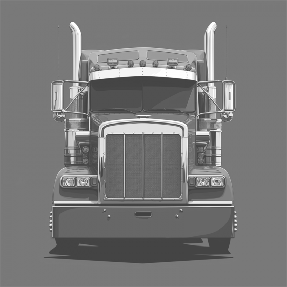 Buy Freightliner FLC120 Grille Insert - Horizontal Bars