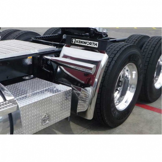 Buy Peterbilt Air Trac Quarter Fender Kits - Big Rig Chrome Shop