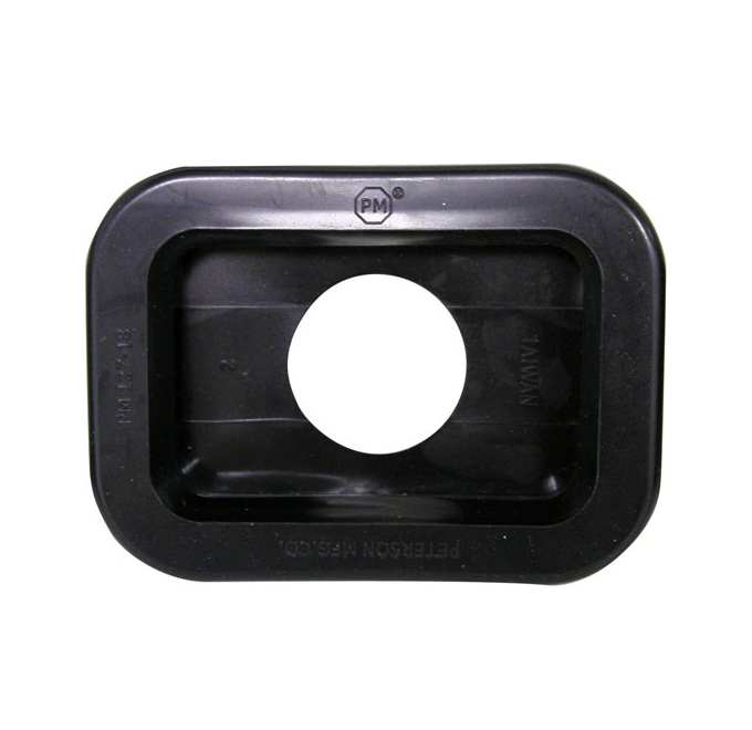 Buy Flush Mount Square Grommet - Big Rig Chrome Shop