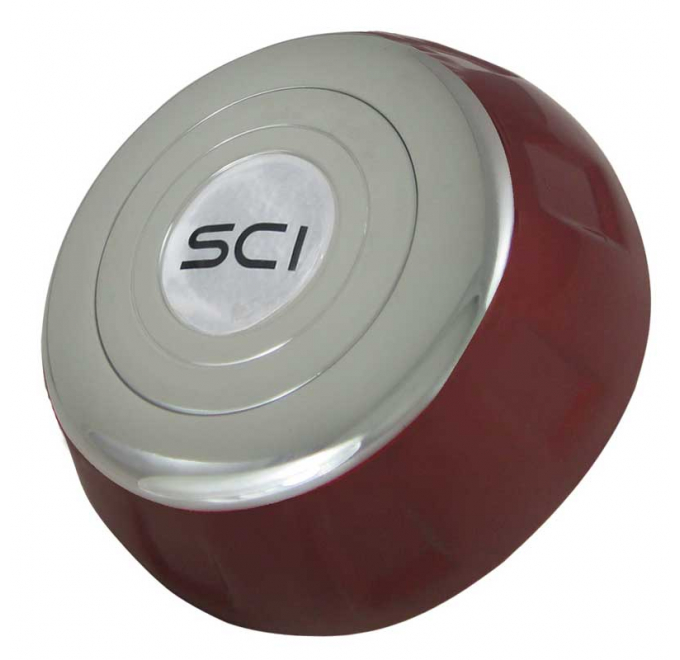 Buy Red Bezel for 3-Hole Economy Steering Wheel - Big Rig Chrome
