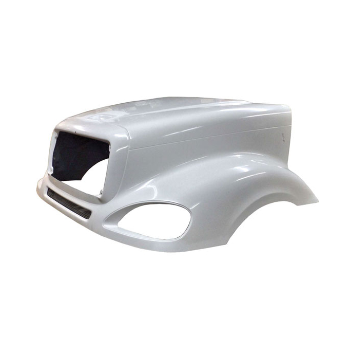 Freightliner Columbia 2008+ One-Piece Hood | Big Rig Chrome Shop