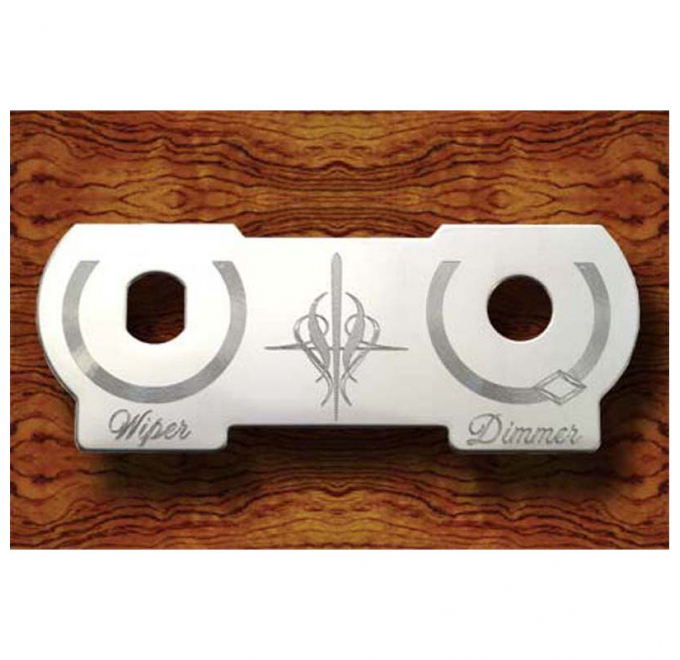 Buy Stainless Steel Dimmer & Wiper Plate 123087