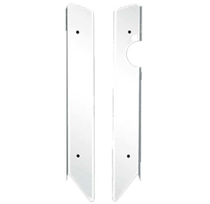 Freightliner Windshield Side Post Covers | Big Rig Chrome Shop
