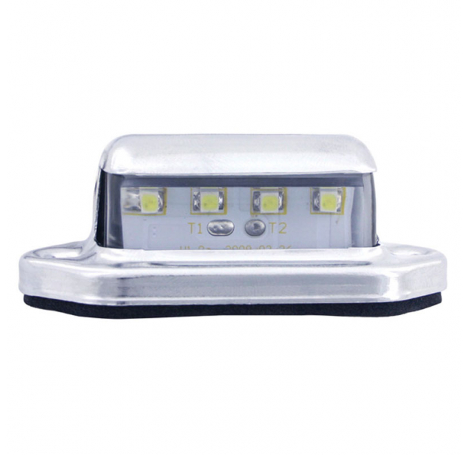 Buy 4 Diode LED License Plate Lamp - Big Rig Chrome Shop