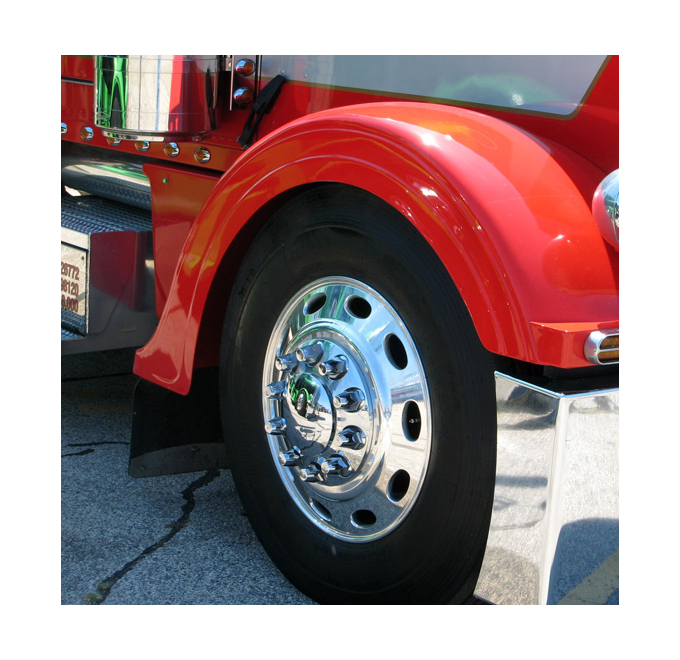 Peterbilt 379 Extended Hood Fiberglass Front Fenders - Shop Now