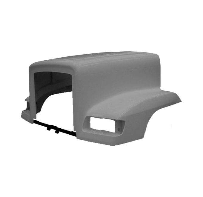 TPHD Fiberglass Hood Shell for Freightliner FLD120 SBA