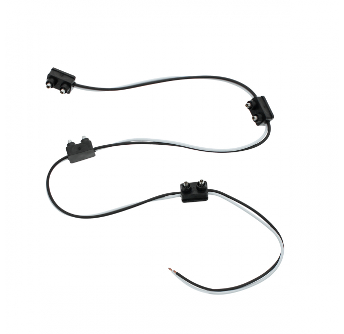 Buy 2-Prong Plug Wiring Harness with 6-Inch Lead - 4 Plugs