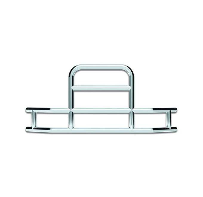 United Pacific I85 Stainless Steel Grille Guard & Bracket Kit for ...