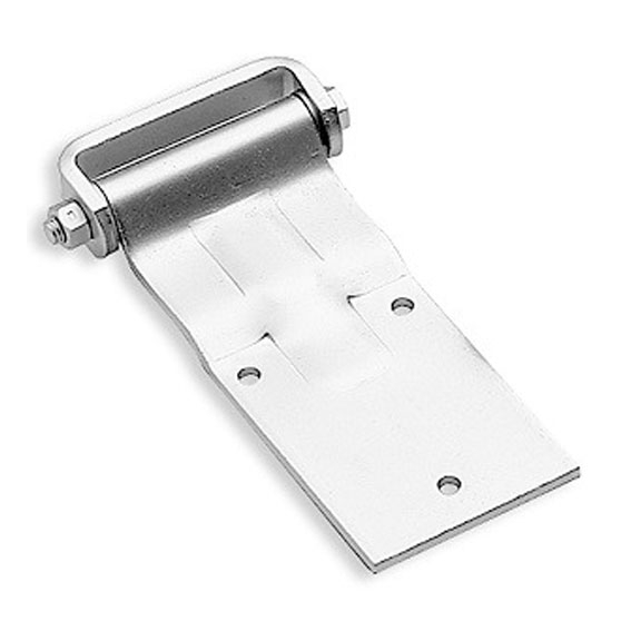 9-Inch Narrow Butt Hinge with Embossed Rib - Big Rig Chrome Shop