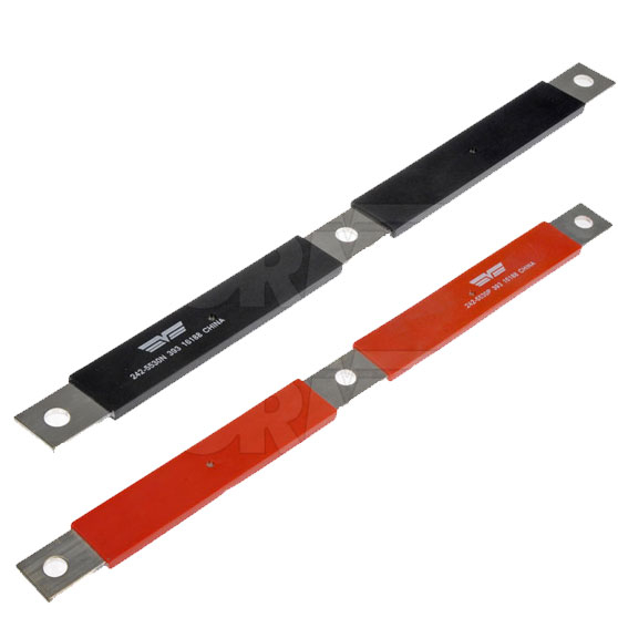 Buy Volvo 3-Hole Battery Terminal Bus Bars - Big Rig Chrome Shop