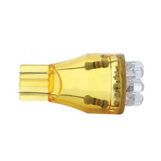 Economy 9 LED Bulb for Semi Trucks - Amber 194/912/921