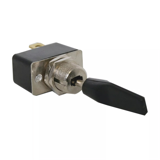 Buy Metal Toggle Switch with Black Plastic Cover - Big Rig Chrome