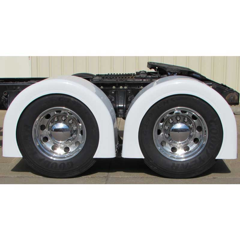 Buy Custom Fiberglass Rear Fenders for Single/Tandem Axle Trucks