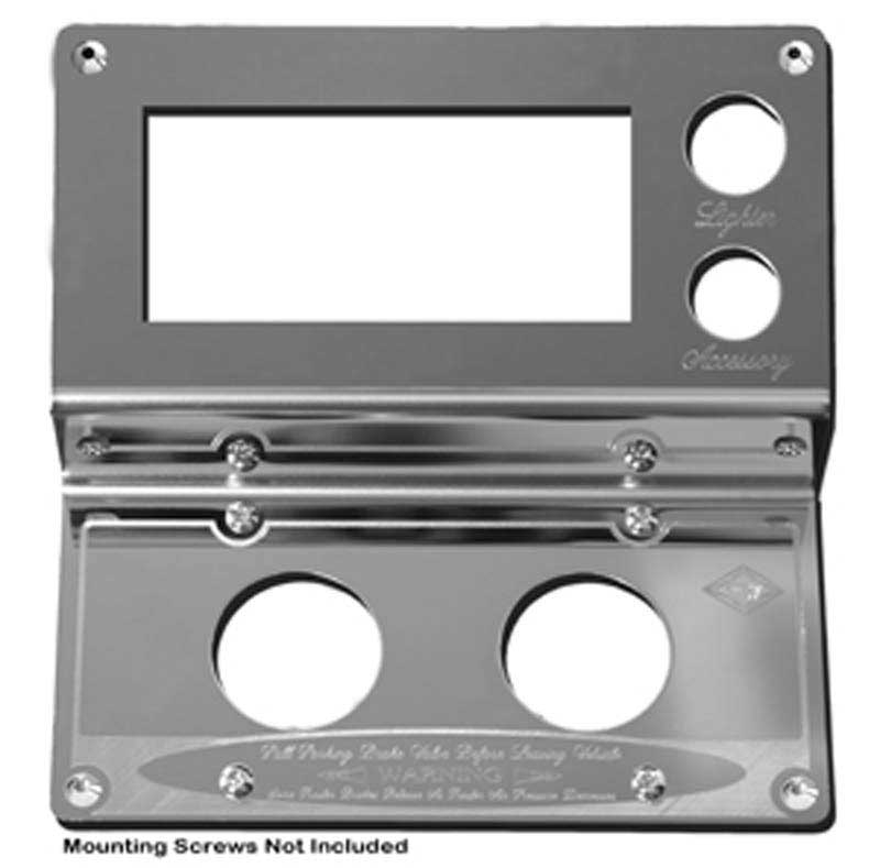 Buy Stainless Steel Dash Control Panels - Big Rig Chrome Shop