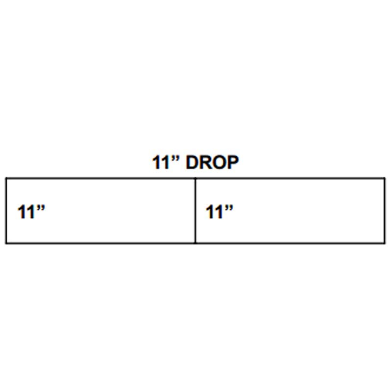 Buy 11.5" Darwin Drop Visor & Door Mounted Mirrors Online