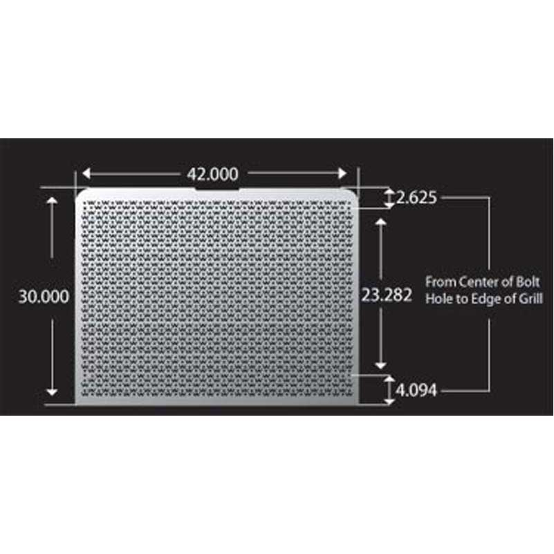 Buy Western Star 4900 FA Short Hood Punched Grill Inserts