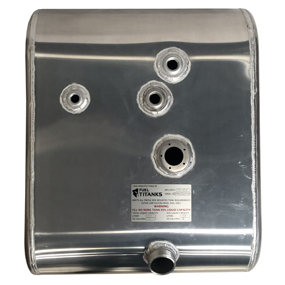 International 4700/4900 28-Gallon Fuel Tank - Big Rig Chrome Shop