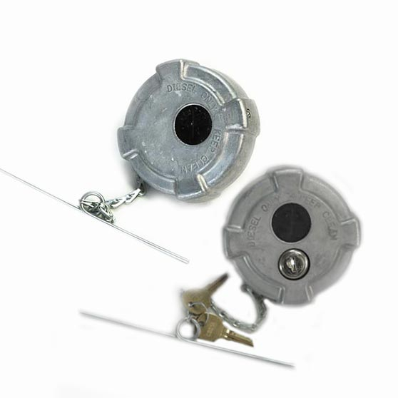 Buy Kenworth Style Vented Fuel Caps - Big Rig Chrome Shop