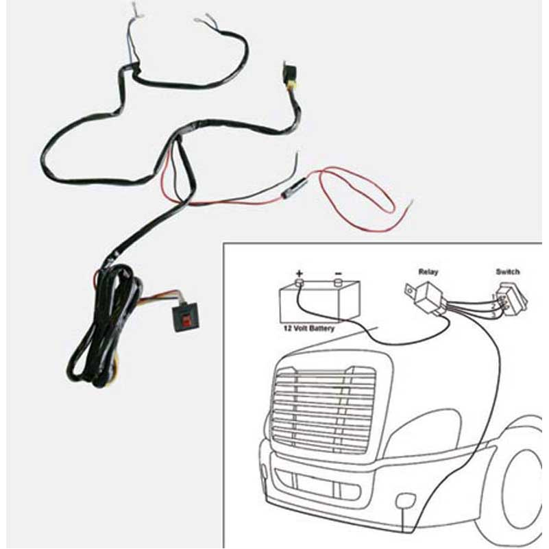 Buy Fog Lamp Wiring Harness Kit | Big Rig Chrome Shop