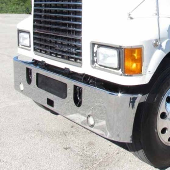 Heavy Duty 90° Stainless Steel Mounting Bracket - Big Rig Chrome