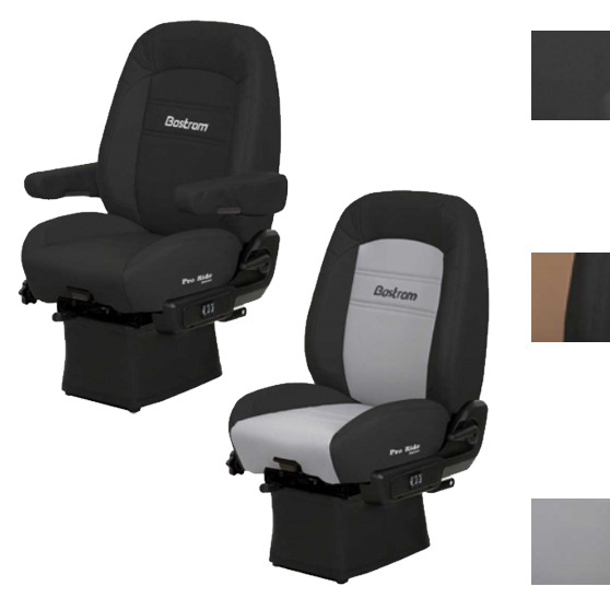 Buy Pro Ride LoPro Suspension Ultra Leather Seat - Big Rig Chrome