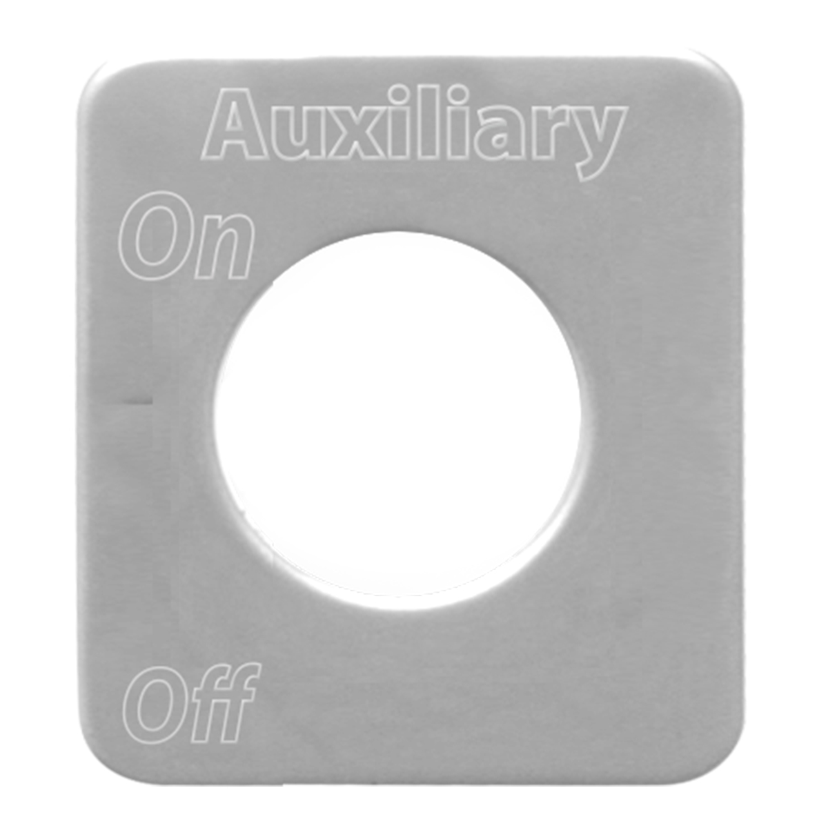 Buy Kenworth Auxiliary Switch Plate - Big Rig Chrome Shop
