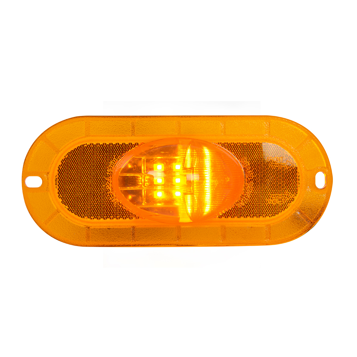 Buy Oval Flange Mount LED Side Marker & Turn Signal Light
